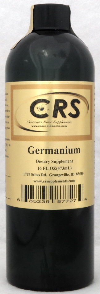Germanium Mineral Water - CR Supplements
