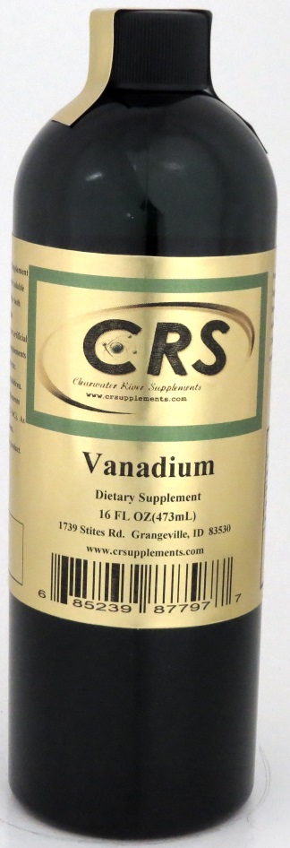 Vanadium Dietary Supplement - CR Supplements