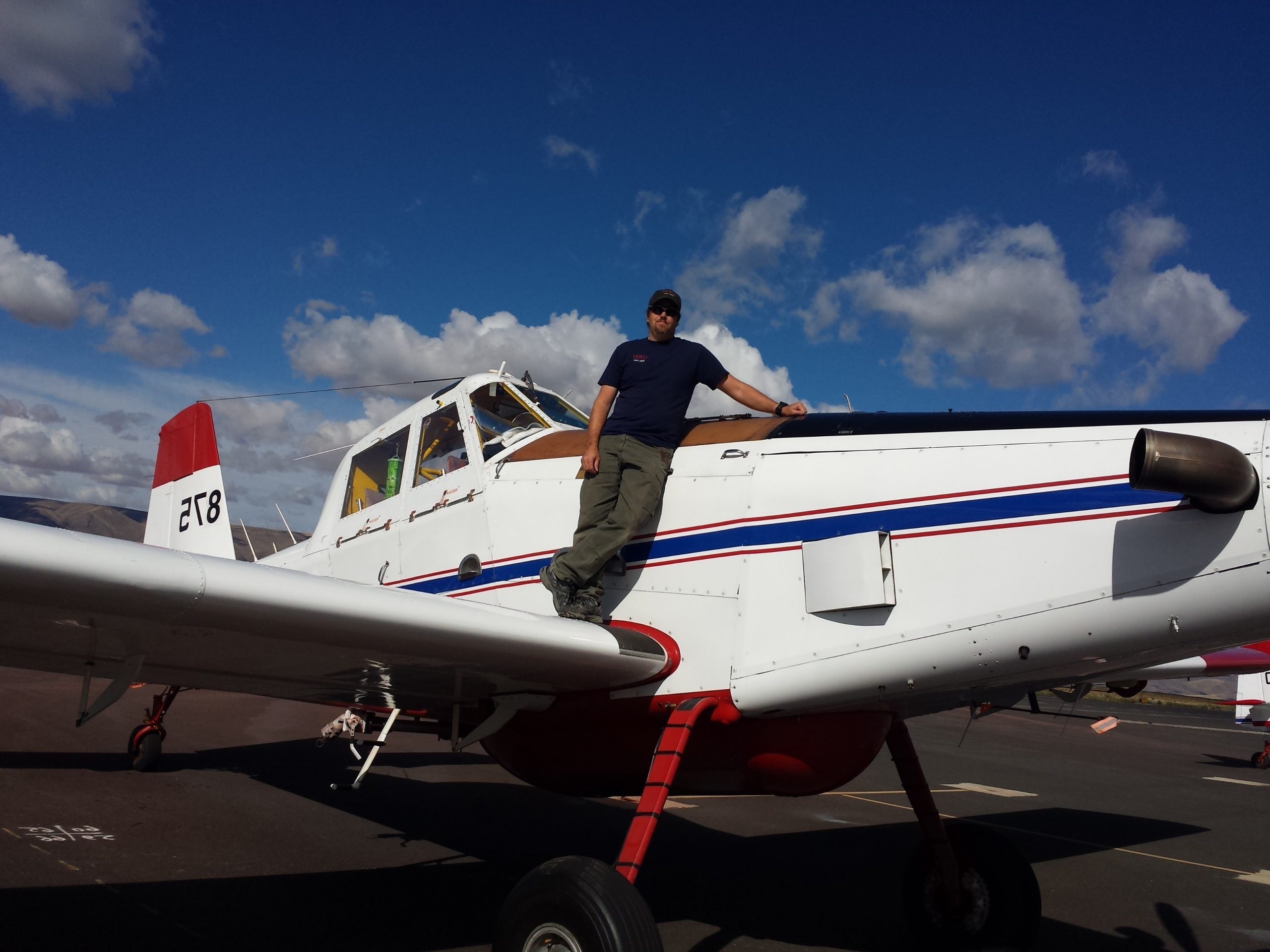 Joe standing on plane | CR Supplements